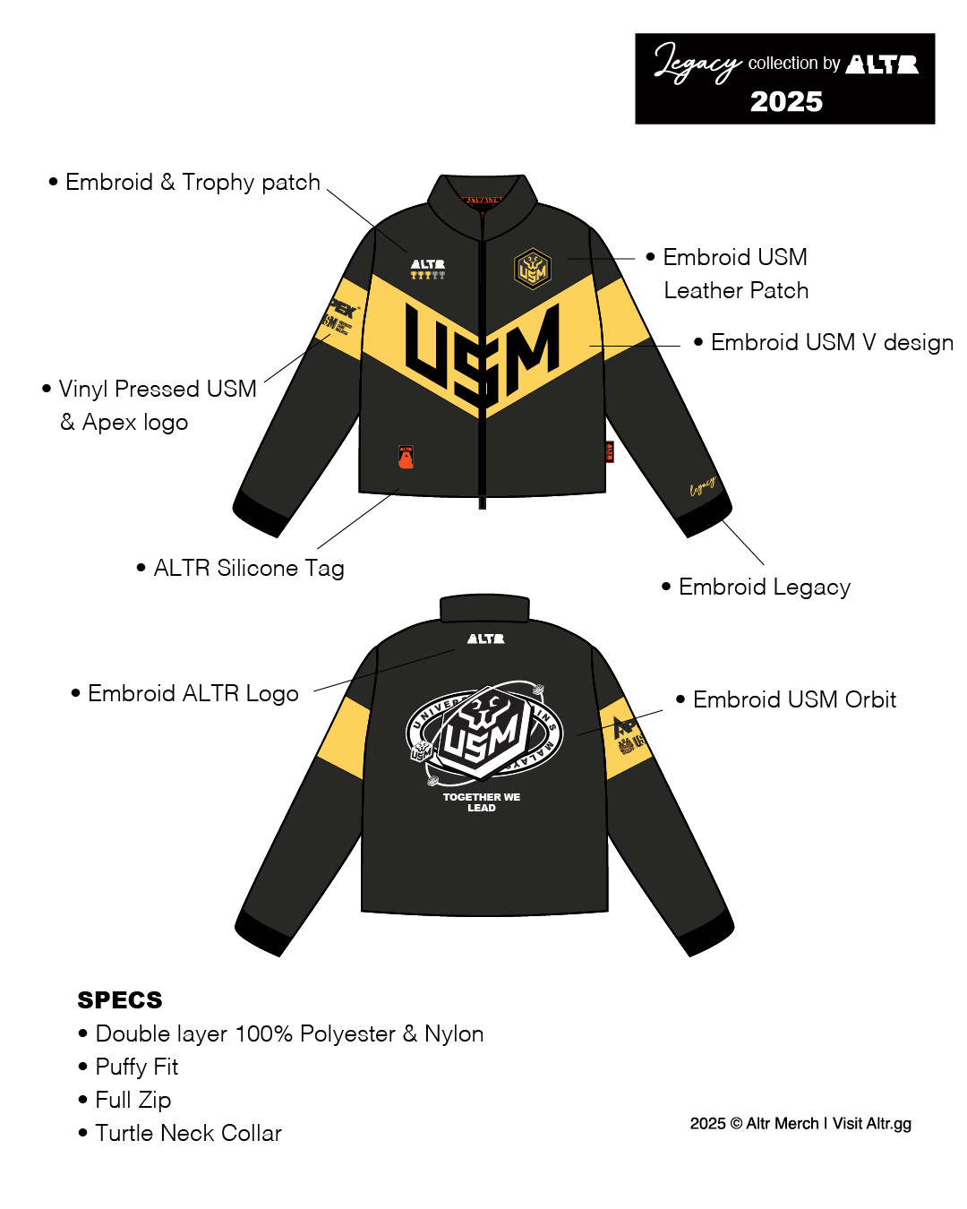 USM Legacy Jacket - ALTR
